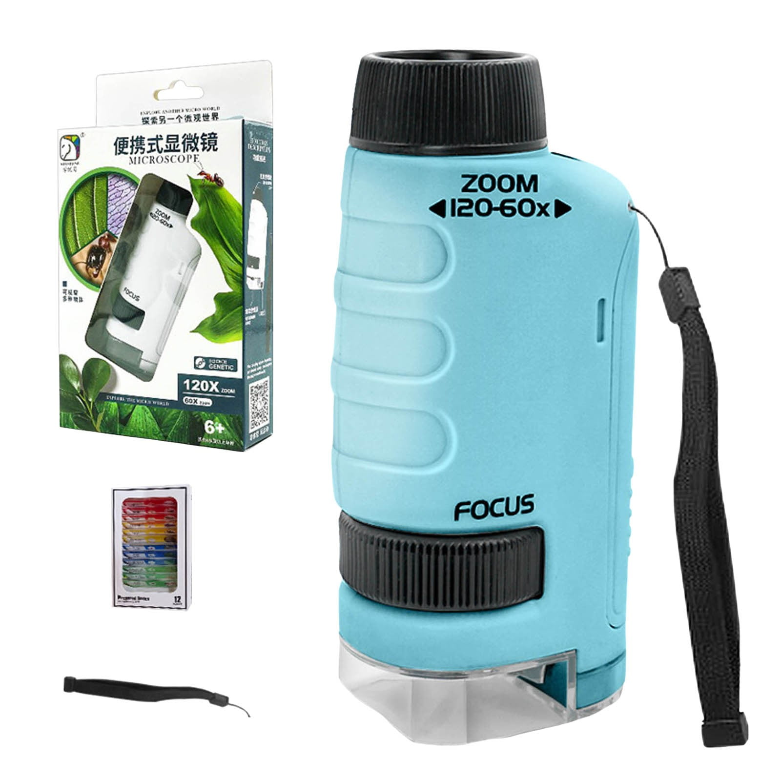 AODONG Mini Microscope for Kids, Kids Microscope Handheld Mini ...