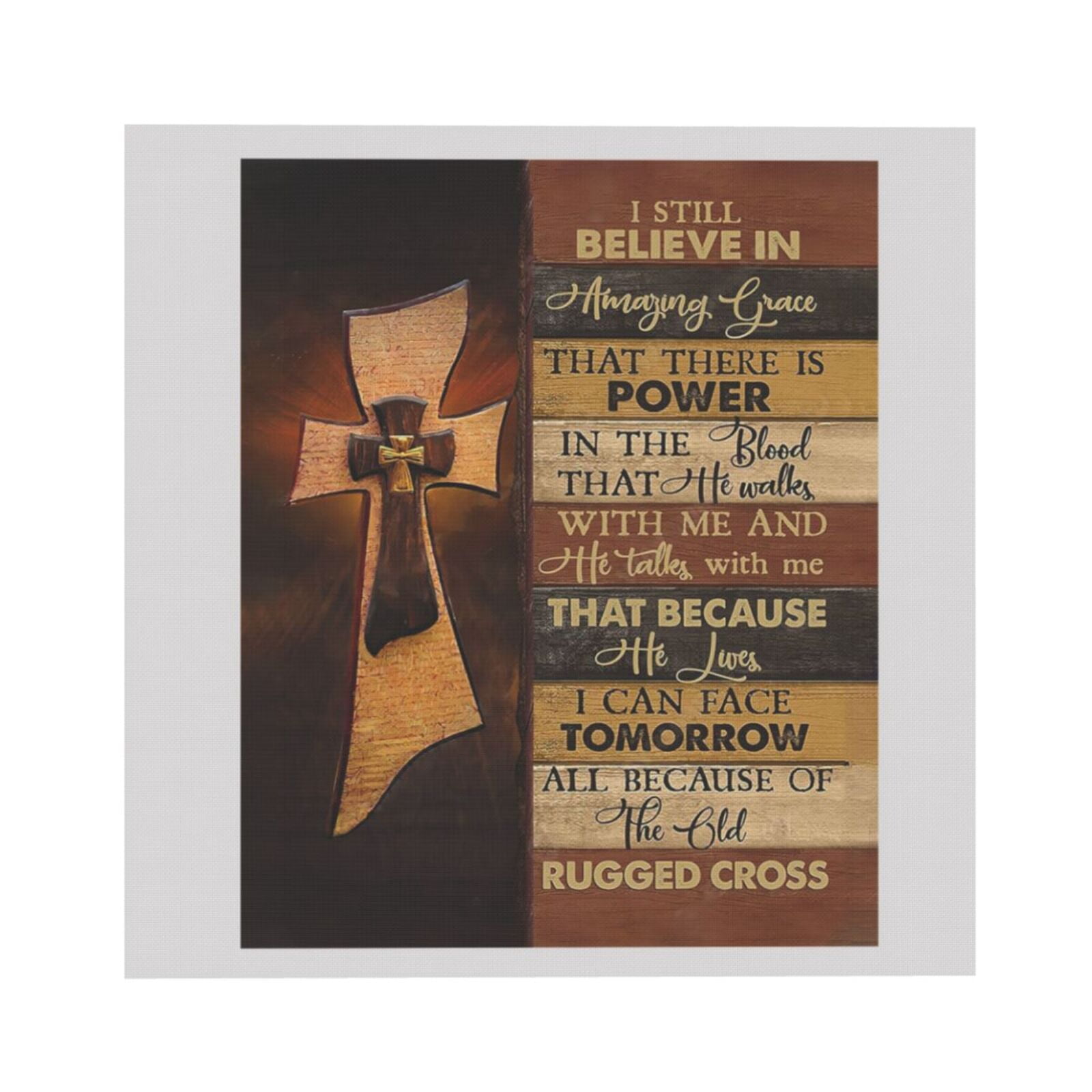 AOEX Christian Cross Wall Art Farmhouse Religious Wall Decor Amazing ...