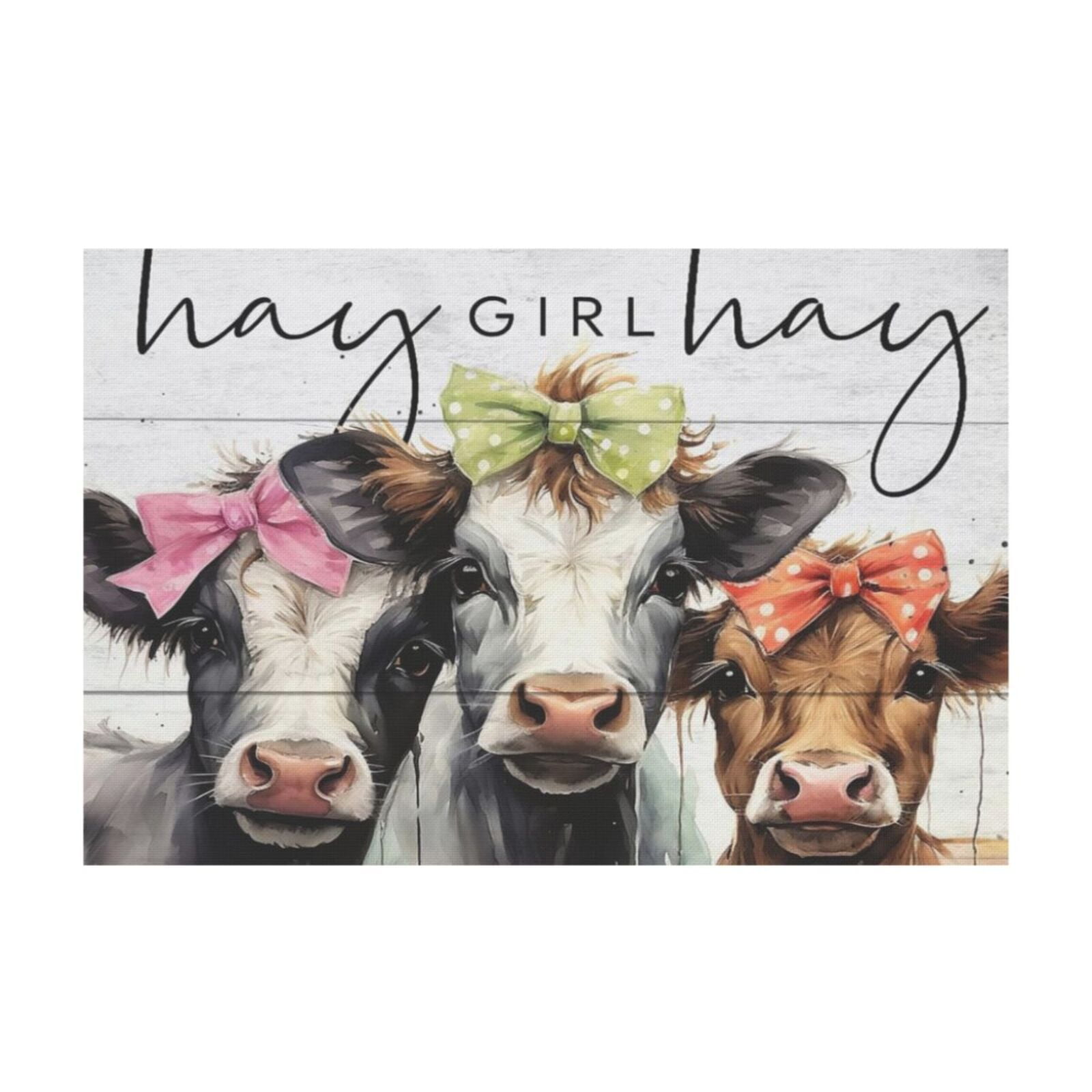 AOEX Cow Pictures Wall Decor Farmhouse Wall Decor Cow Wall Art Funny ...