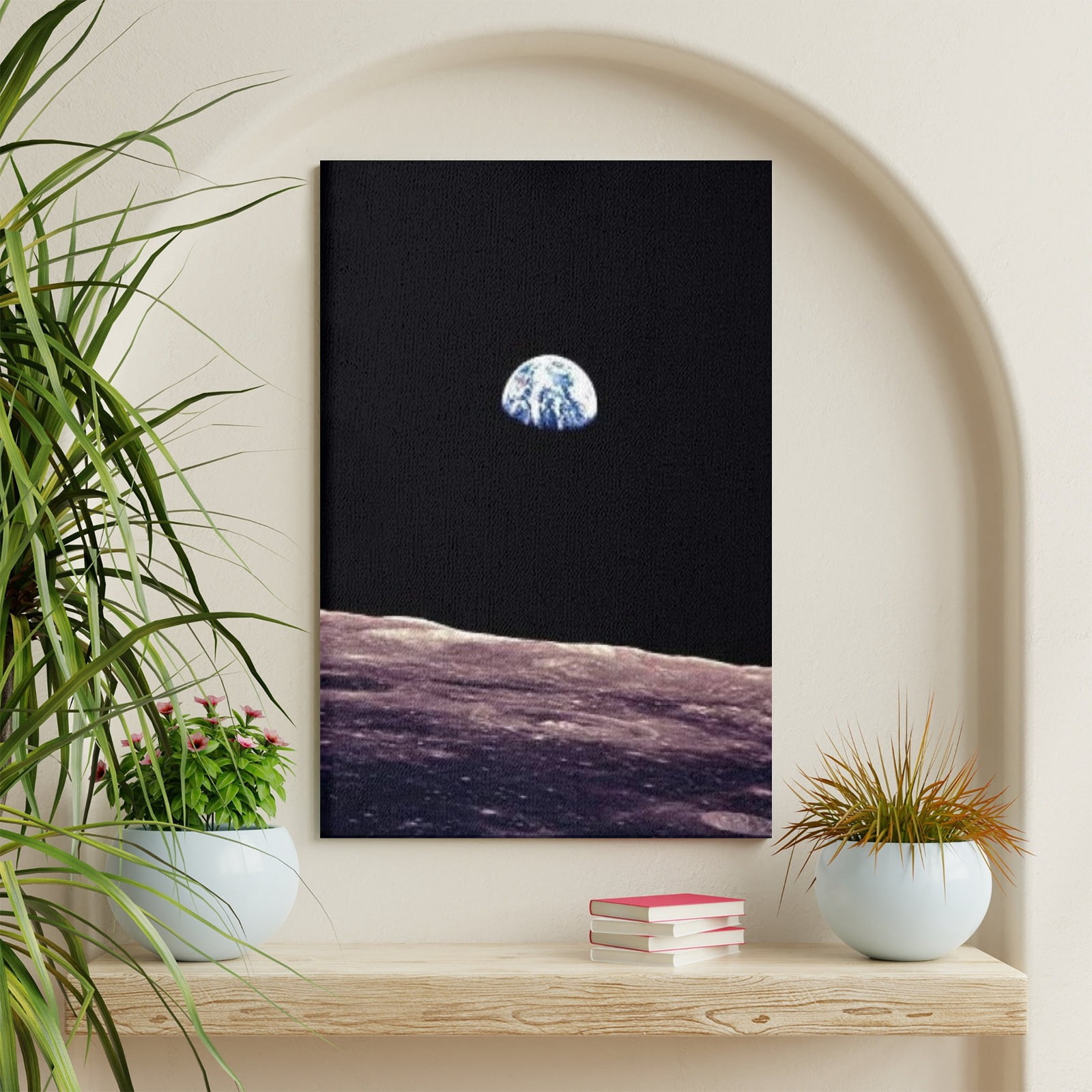 AOEX /Fine Art Prints Space Photo Planet Earth Lunar Surface Moon Cool ...