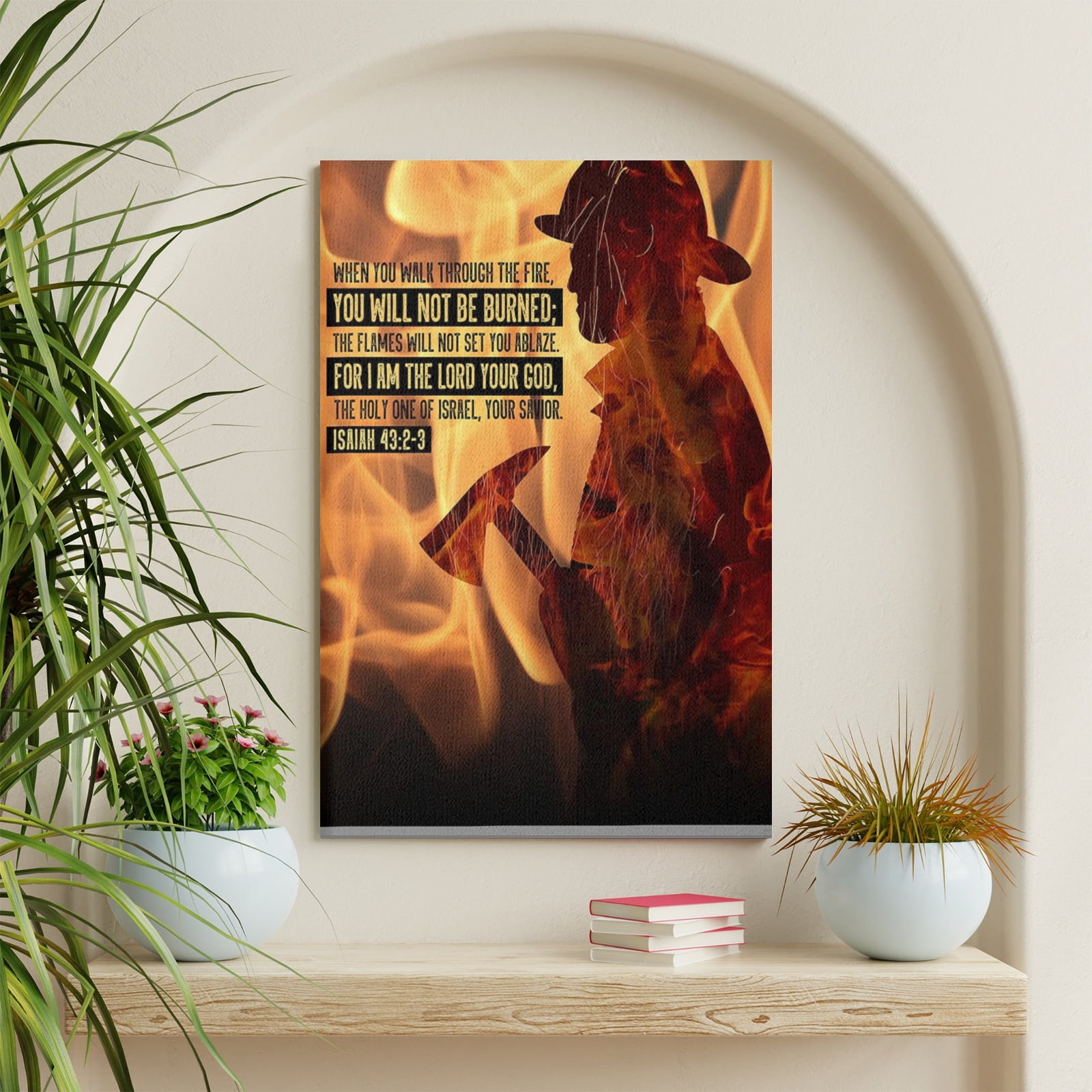 AOEX Firefighter Motivational Posters - Prints or Canvas - First ...