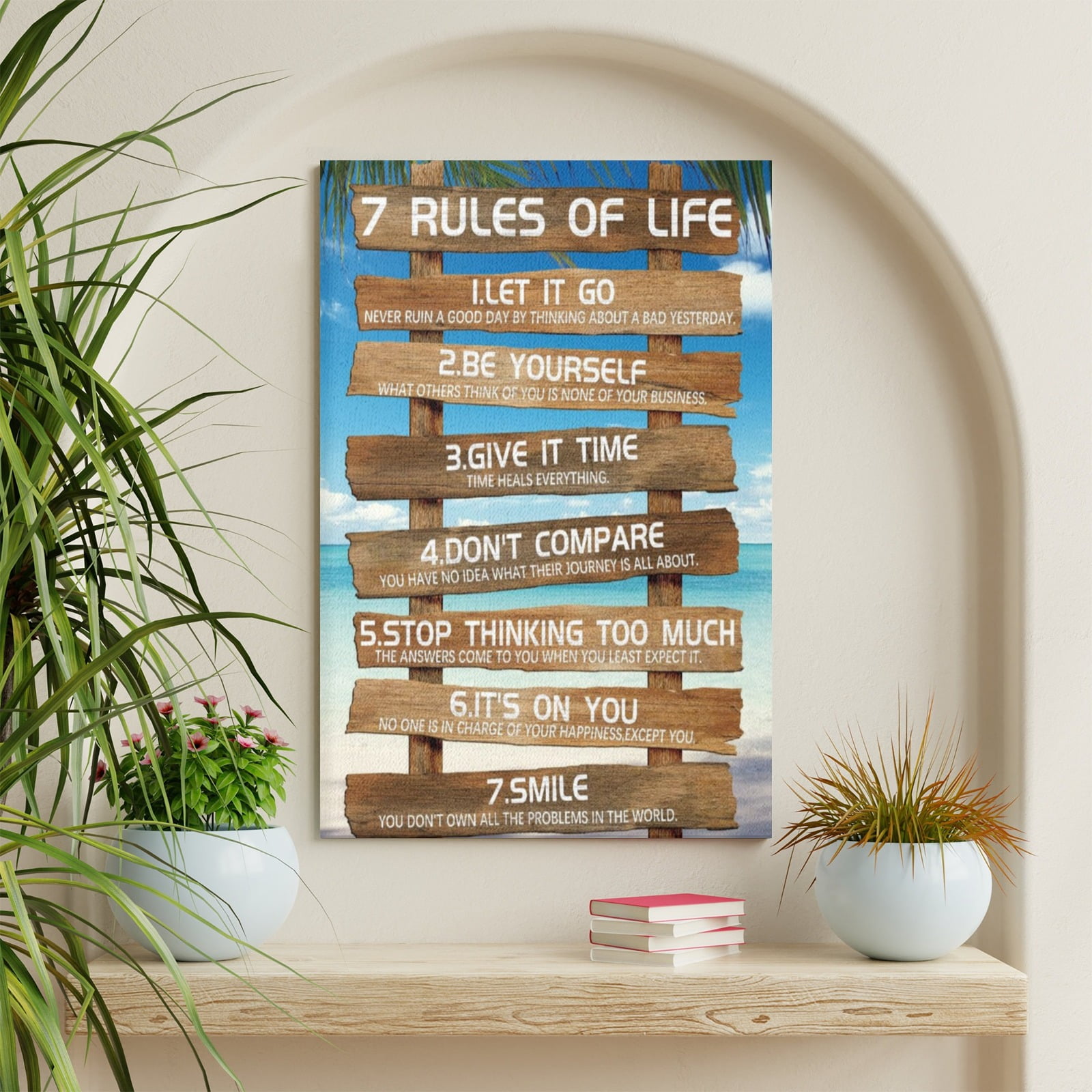 AOEX Inspirational Sports Star Quotes Canvas Wall Art Motivational ...