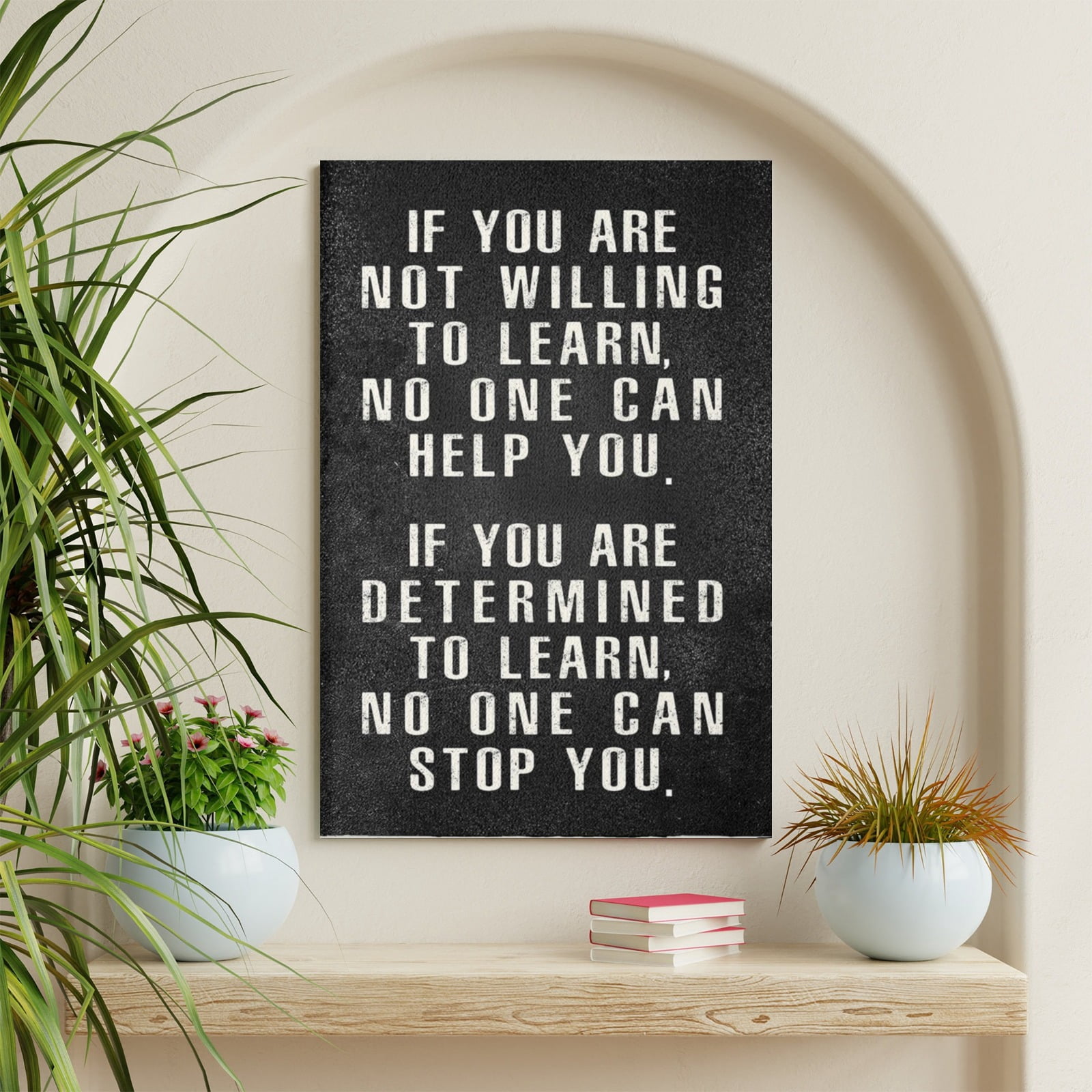 AOEX Inspirational Wall Art Success Motivational Poster Quotes Wall ...