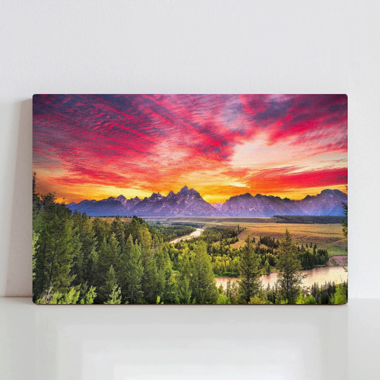 AOEX Large Nature Pictures Colorful Wall Art Mountain Wall Decor ...
