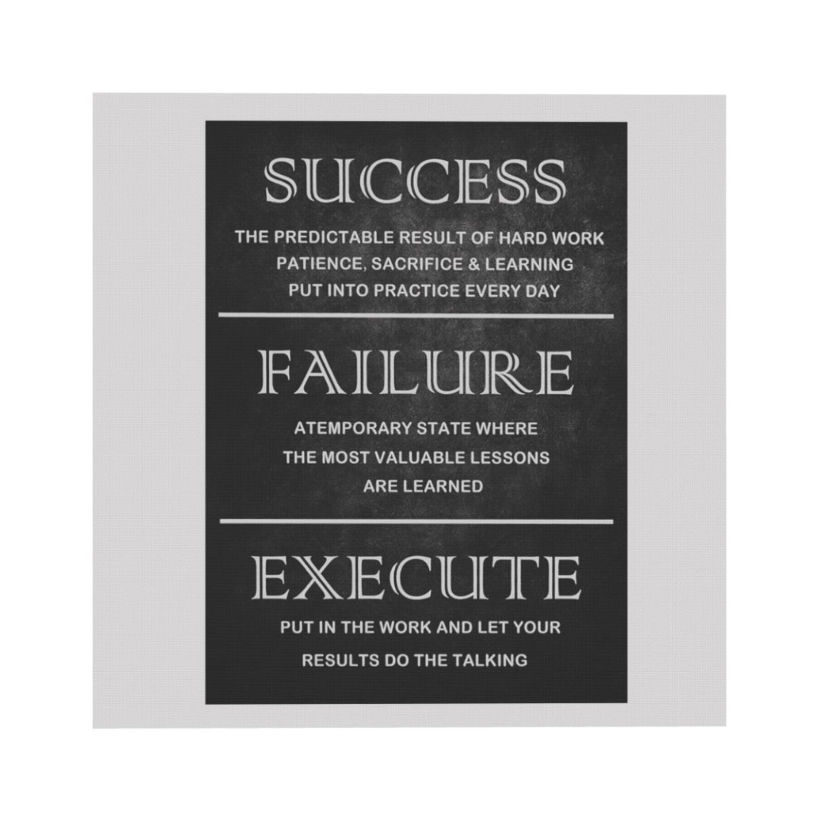 AOEX Motivational Canvas Wall Art Inspirational Entrepreneurs Quote ...