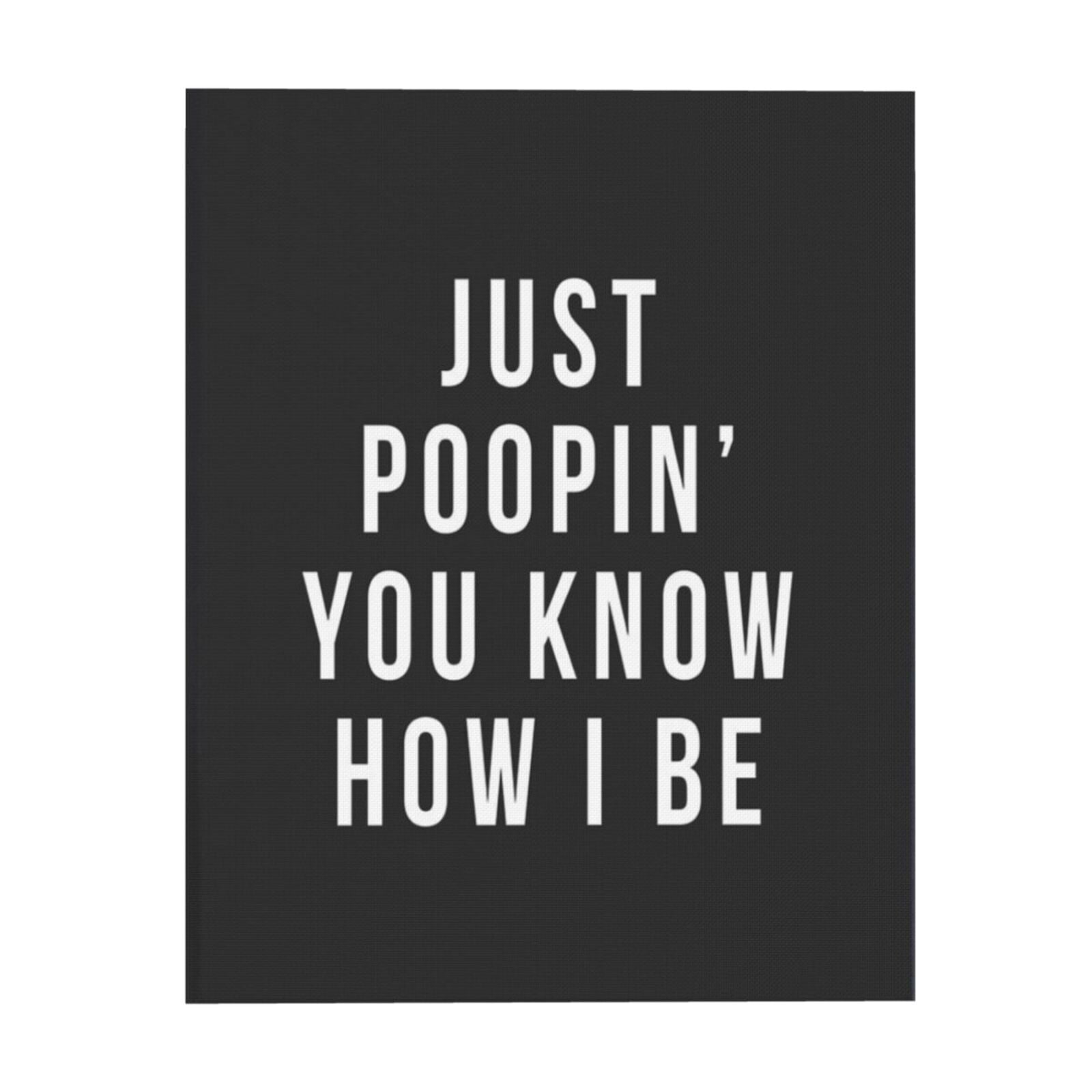 AOEX Office Funny Bathroom Wall Art Decor - Decoration for Restroom ...