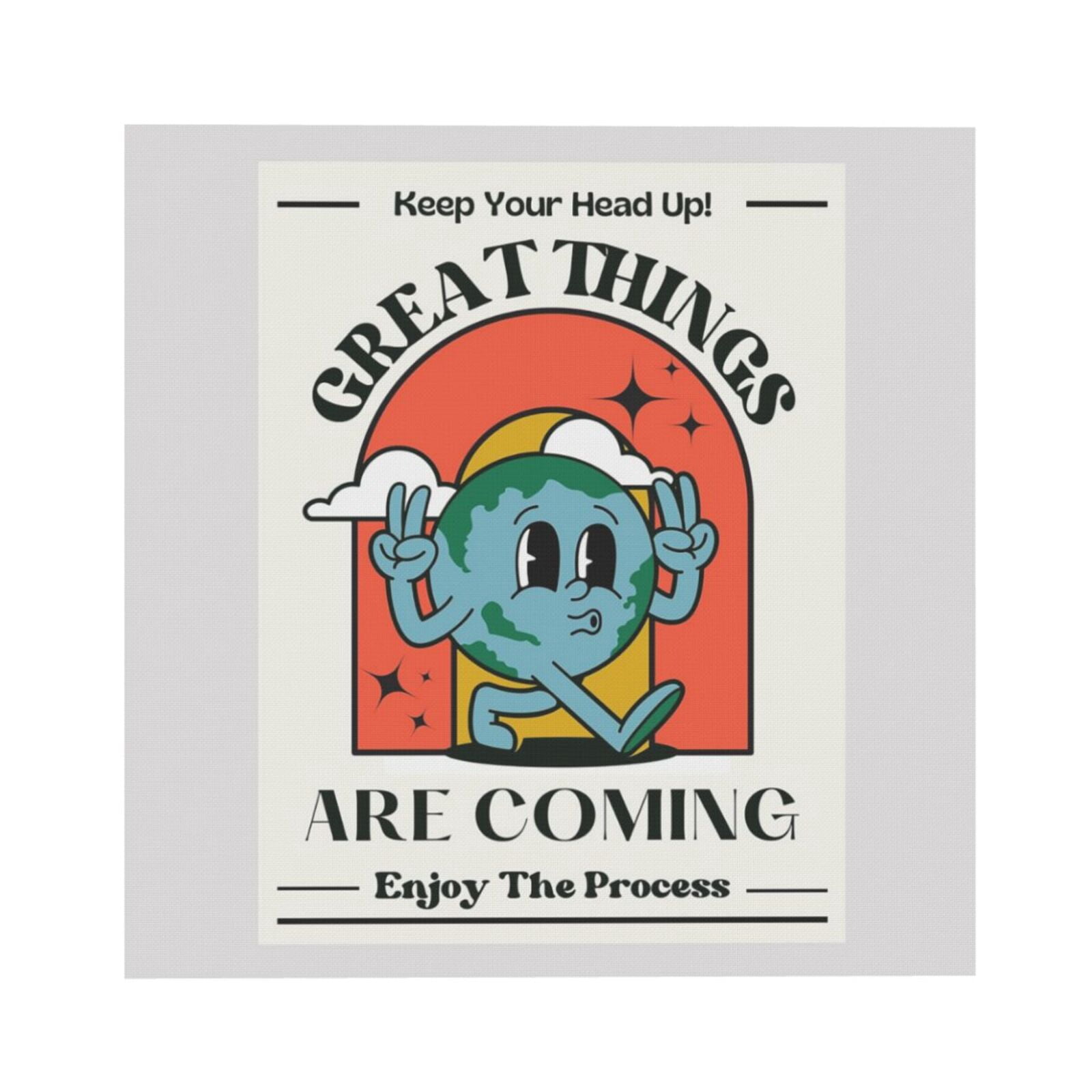 AOEX Retro Poster Wall Art PrintPositive Quote Funny Motivational ...