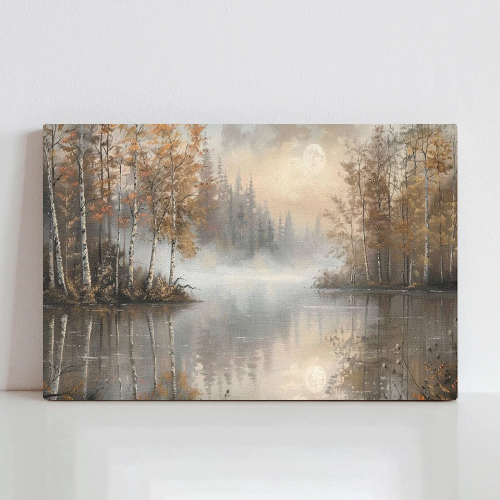 AOEX Trees Large Wall Art for Abstract Birch Tree Canvas Decor Nature ...