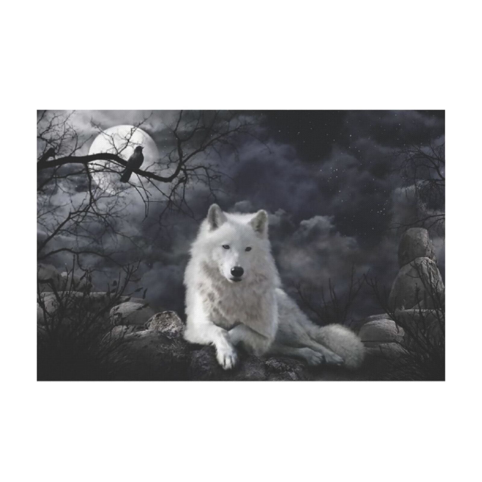 AOEX Wolf Poster - Wolf Wall Art - Wolf Pictures - Wolf Paintings ...