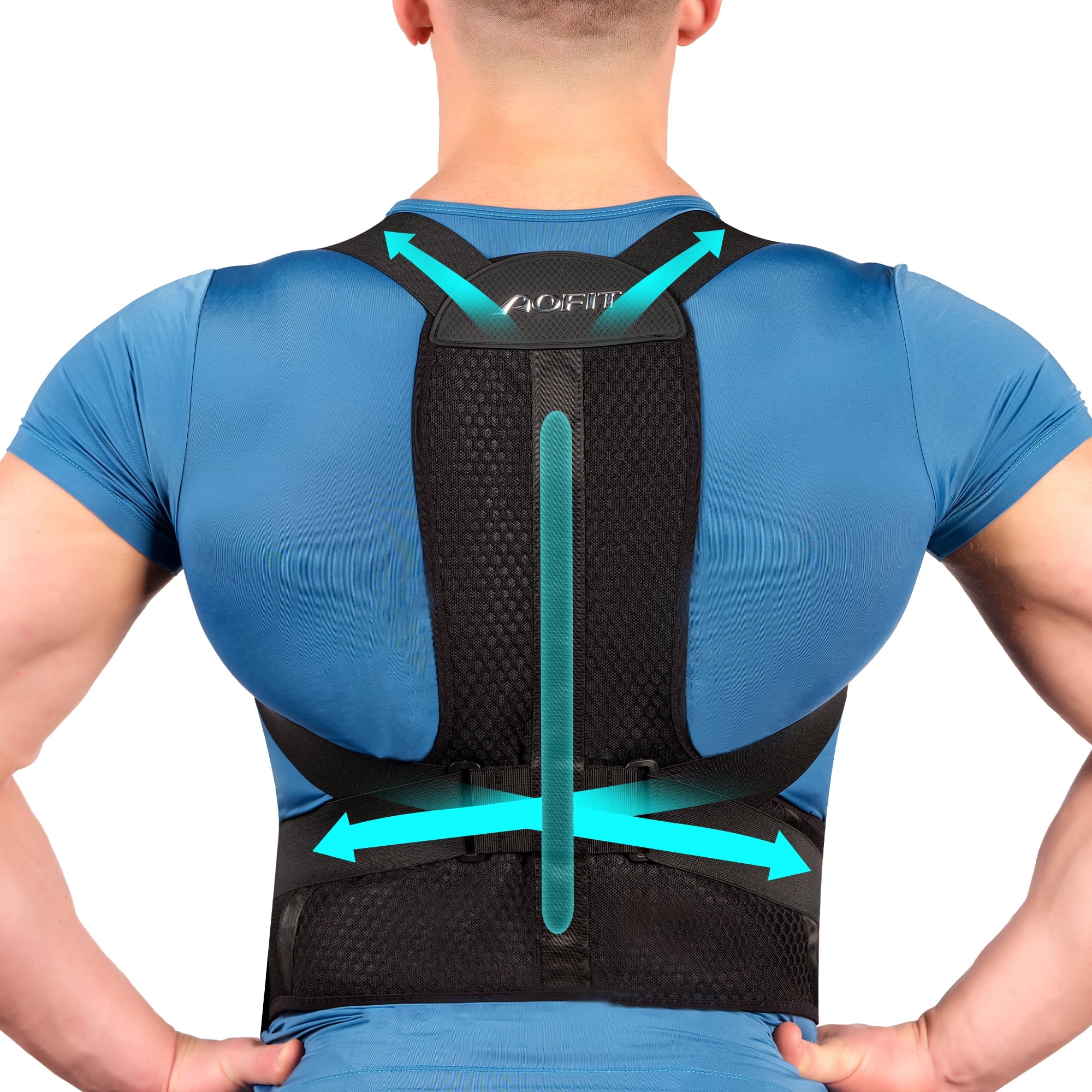 AOFIT Back Brace Posture Corrector for Women and Men, Back Brace Full ...