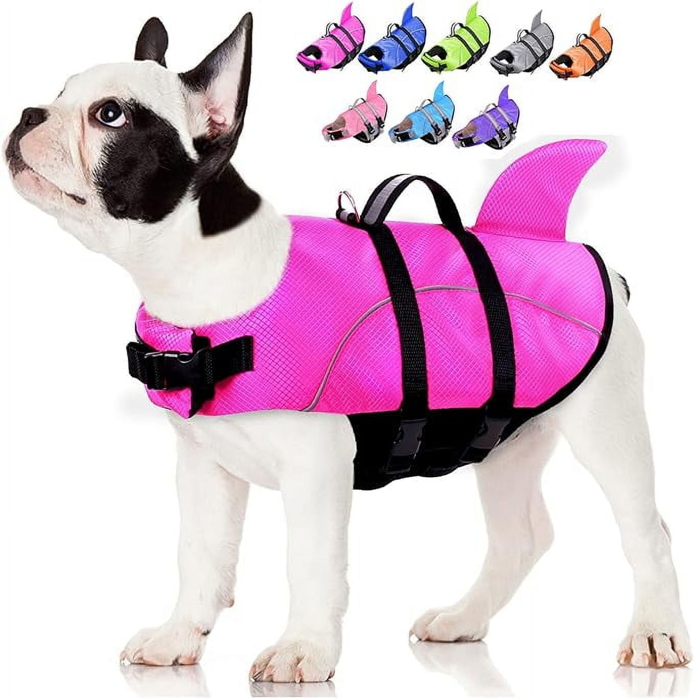 AOFITEE Dog Life Jacket Ripstop Dog Life Vest, Reflective Dog Safety ...