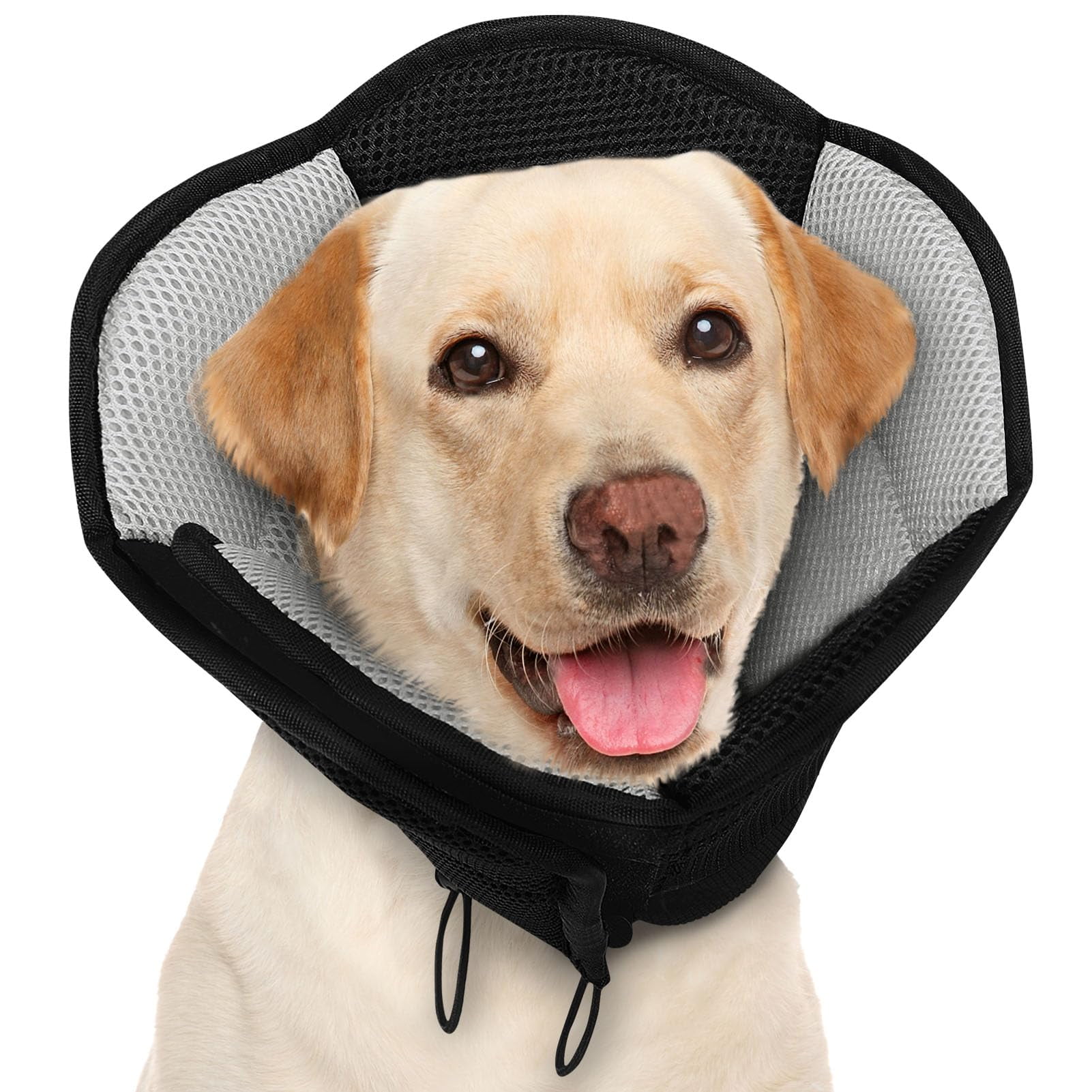 AOFITEE Large Dog Cone, YPF5 Soft Dog Cone Collar, Adjustable Dog Cone ...
