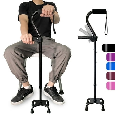 Portable Cane Seat, Sturdy Tripod Walking Cane Stool, Lightweight ...