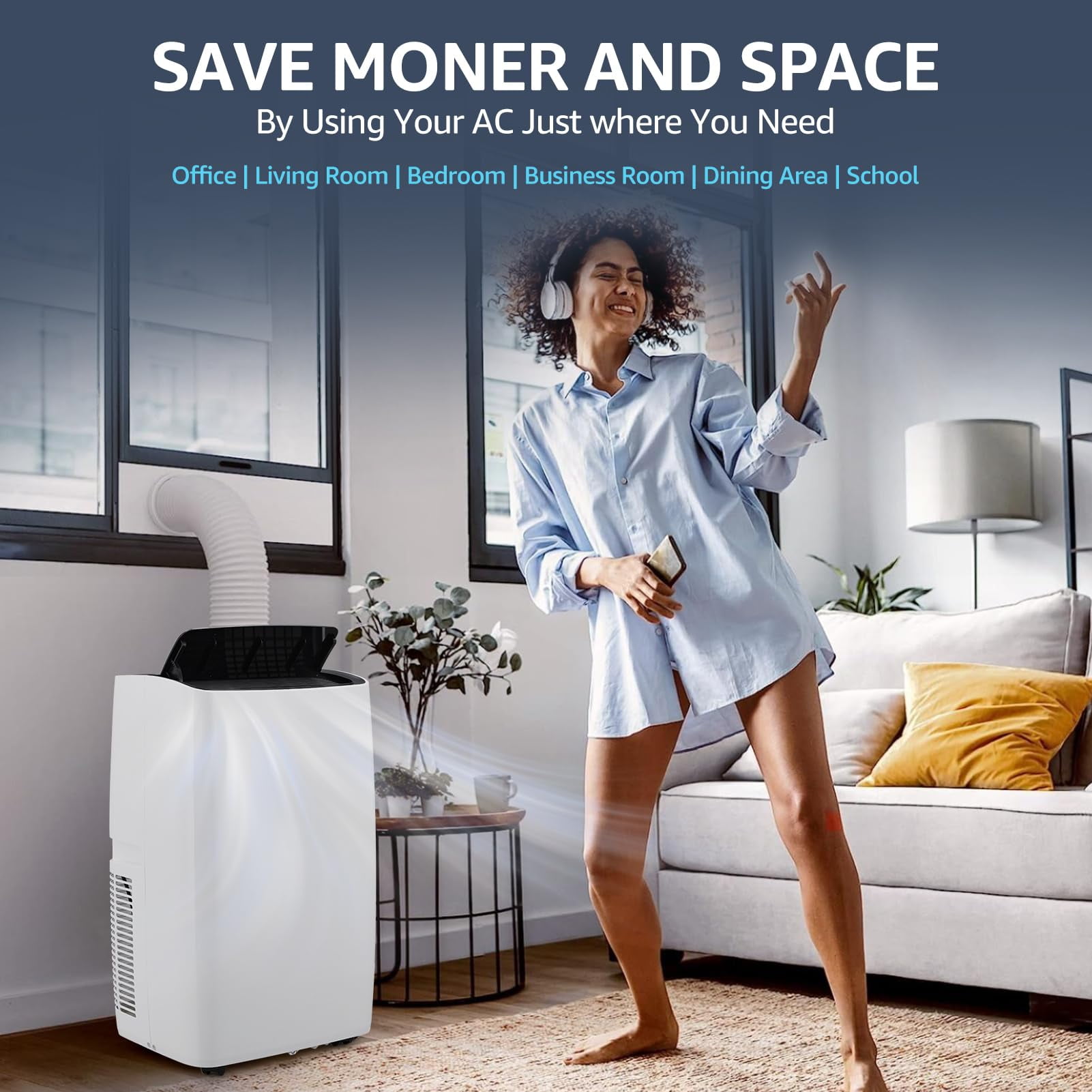 AOILE 12,000 BTU Portable Air Conditioner – Energy-Saving 24H Timer ... AOILE 12,000 BTU Portable Air Conditioner – Energy-Saving 24H Timer ...