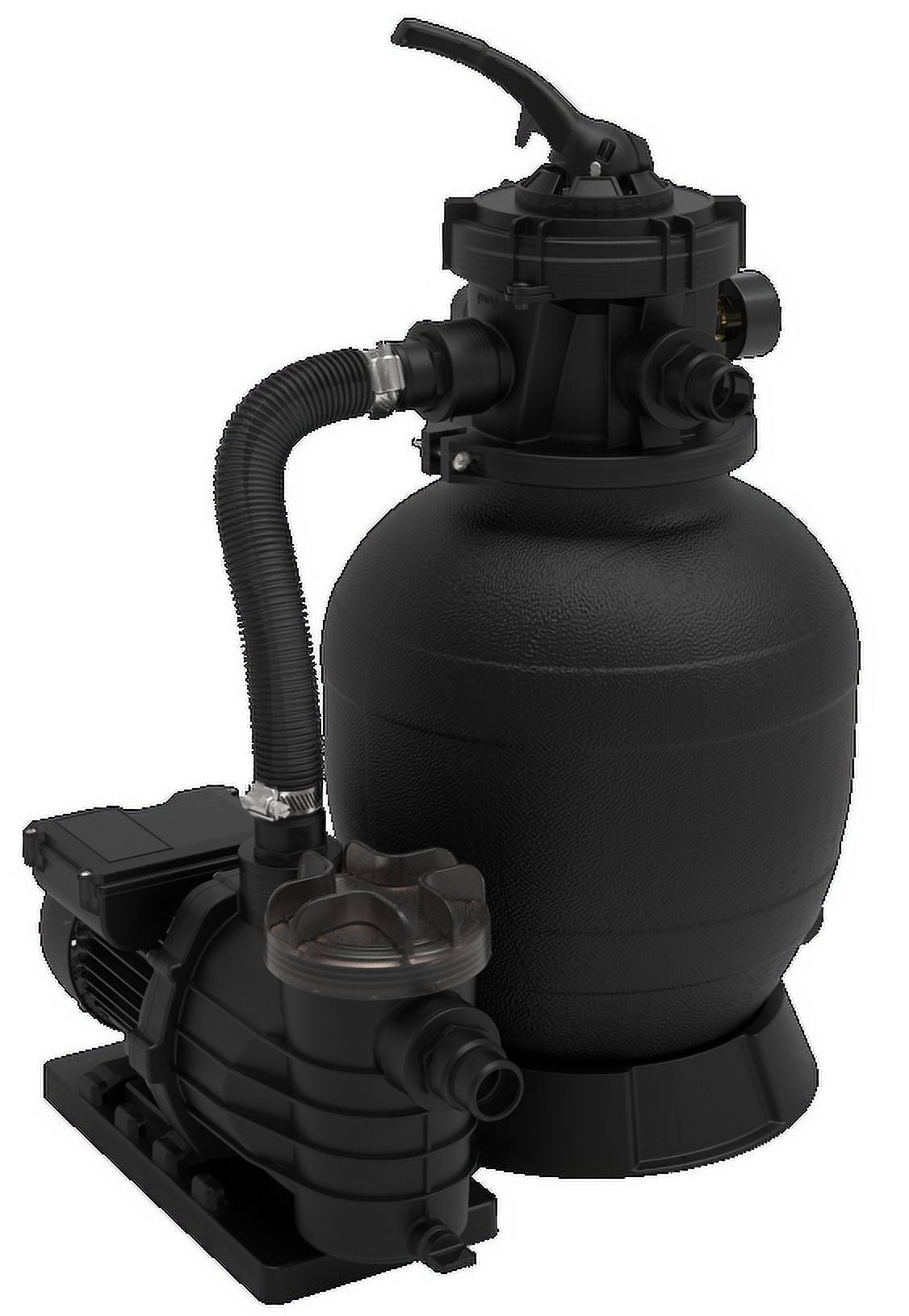 AOILE 12-Inch Sand Filter Pump System - 1/2HP, 2641GPH - 6-Way Valve ...