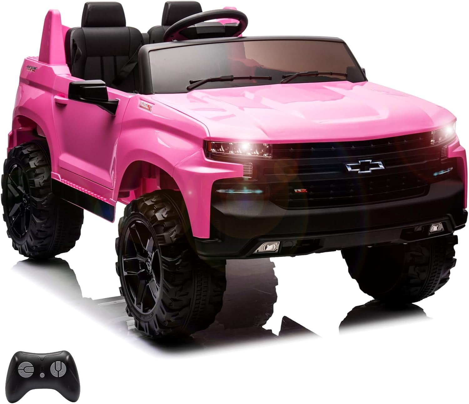 AOILE 24V Ride On Truck for Ks, Licensed Chevrolet 2-Seater Remote ...