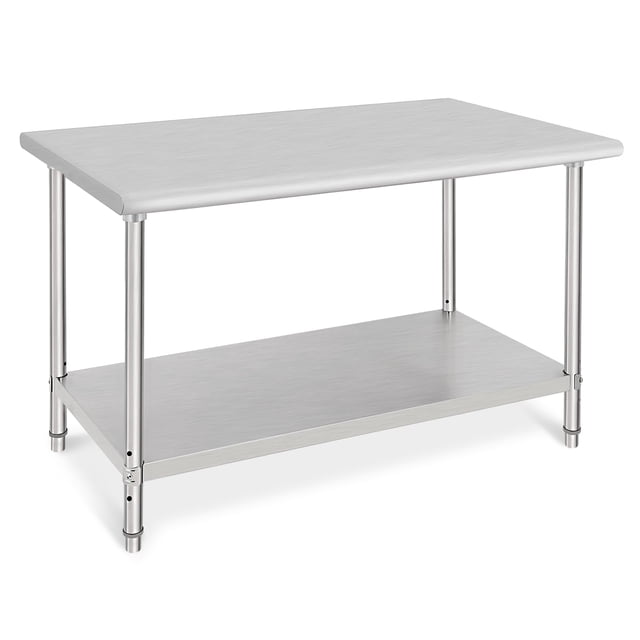 AOILE NSF Stainless Steel Work Table – Heavy-Duty Food Prep Table with ...