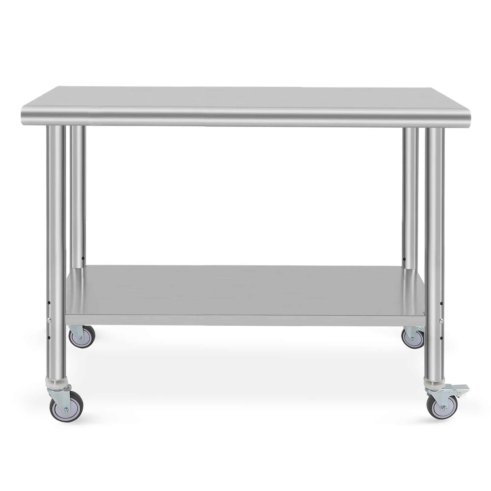 AOILE NSF Stainless Steel Work Table – Heavy-Duty Food Prep Table with ...