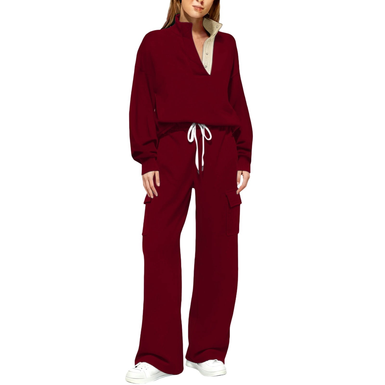 AOIROE Lounge Sets,Winter Two Piece Sets for Women,Winter Outfits,Pants ...