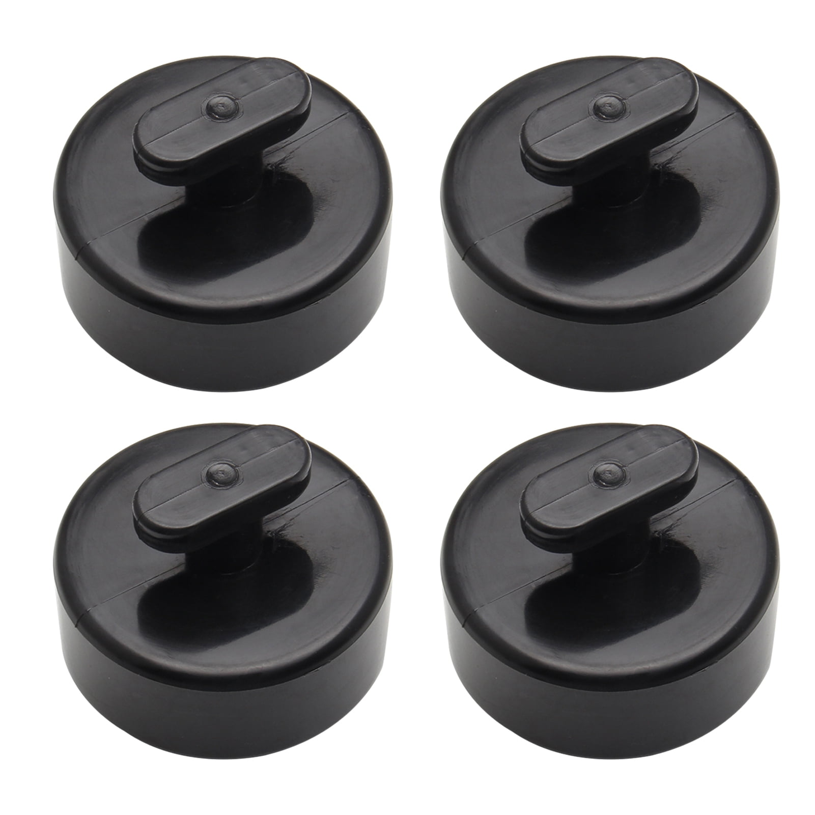 AOJA 4Pcs Jacking Lift Pad Round Solid Rubber Durable Jacking Lift Puck ...