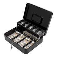 "Nova Pro Supply Alloy Steel Lockable Cash Drop Box, 6""x6""x12 ...