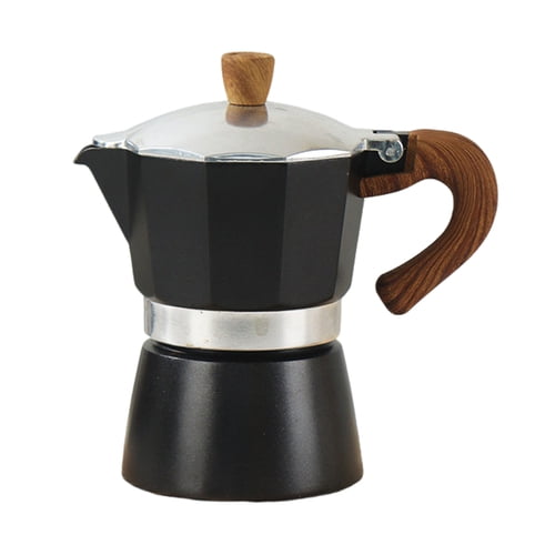 AOJA Moka Pot Espresso Maker 150ml Lightweight Stovetop Coffee Maker ...