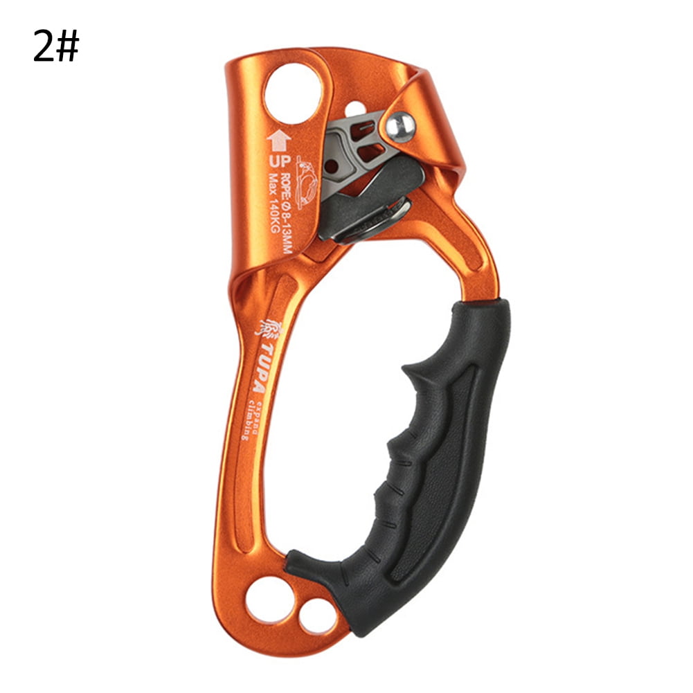 AOJA Outdoor Rope Ascender Mountaineering Rock Climbing Gear Ascenders ...