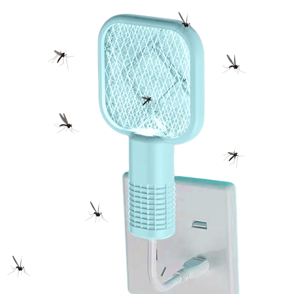 AOKAILA Electric Fly Swatter Fly Swatter Electric Zapper 5-Layer Safety ...