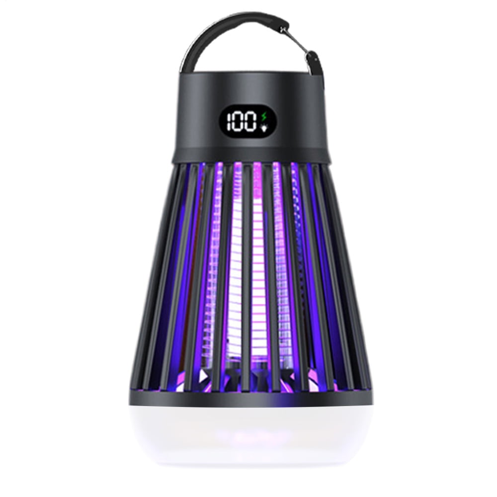AOKAILA Electric Fly Zapper Purple Light Flying Zapper Rechargeable 360 ...