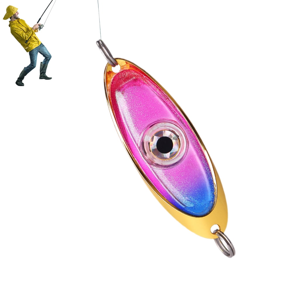 AOKAILA Fish Lure Light Deep Drop Bait Light Eye Shaped Waterproof Lamp ...