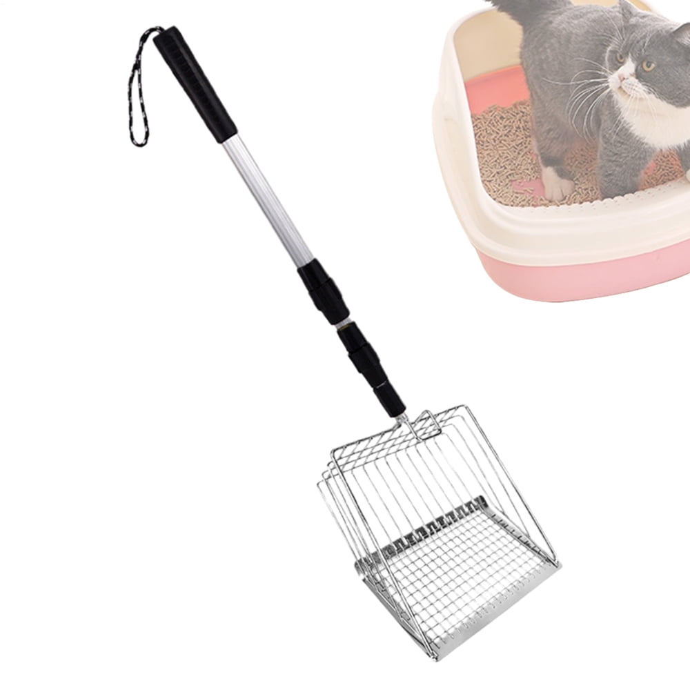 AOKAILA Litter Box Scooper Chicken Poop Scooper with Deep Shovel Long ...
