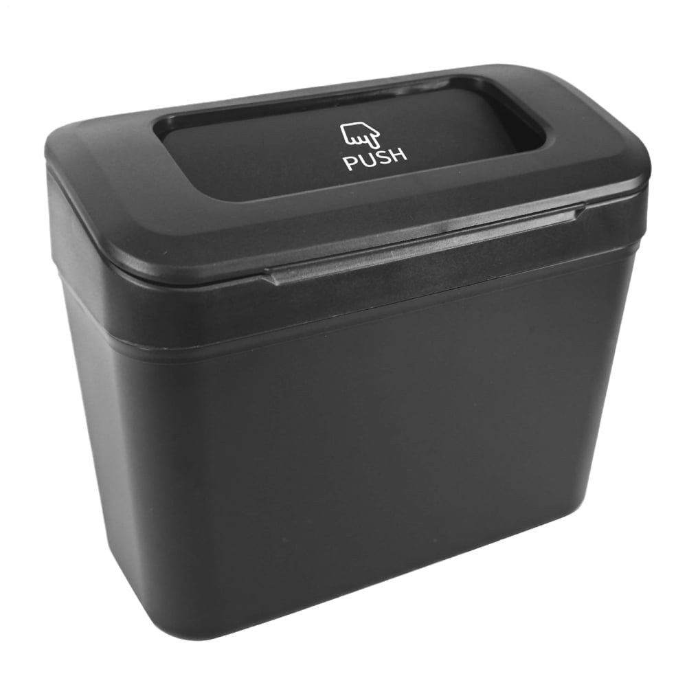 AOKAILA Mini Car Trash Bin with Lid Car Garbage Trash Can Storage ...