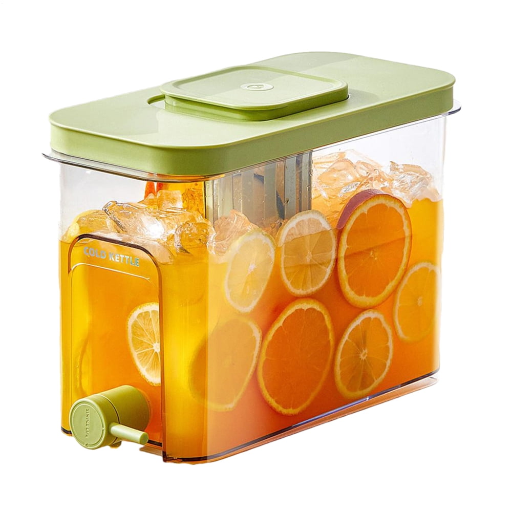 AOKAILA Refrigerator Drink Dispenser Tea Container with Spigot ...