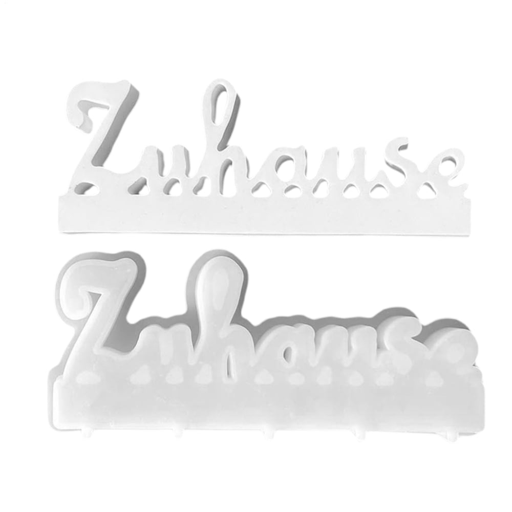 AOKAILA Resin Letter Molds Alphabet Plaster Molds for Resin Casting ...