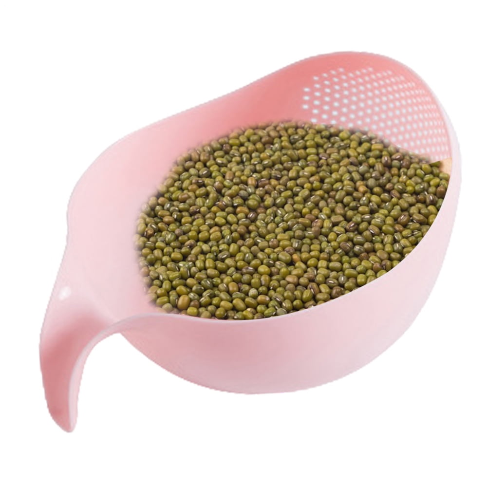 AOKAILA Rice Washing Bowl Vegetable Washing Basin With Side Filter ...