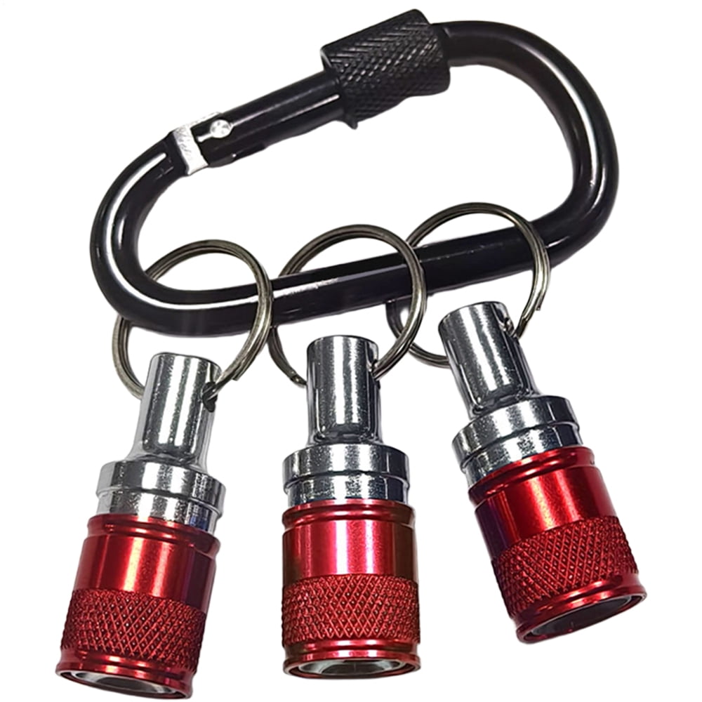 AOKAILA Screw Bit Holder 3 Sets 1/4 Hex Bit Holder with Carabiner ...