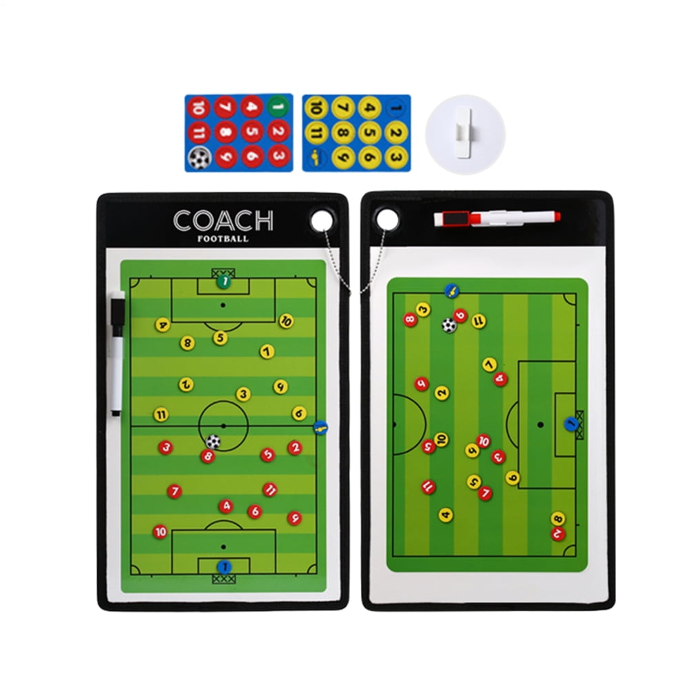 AOKAILA Soccer Clipboard For Coaches Coaching Clipboard Whiteboard ...