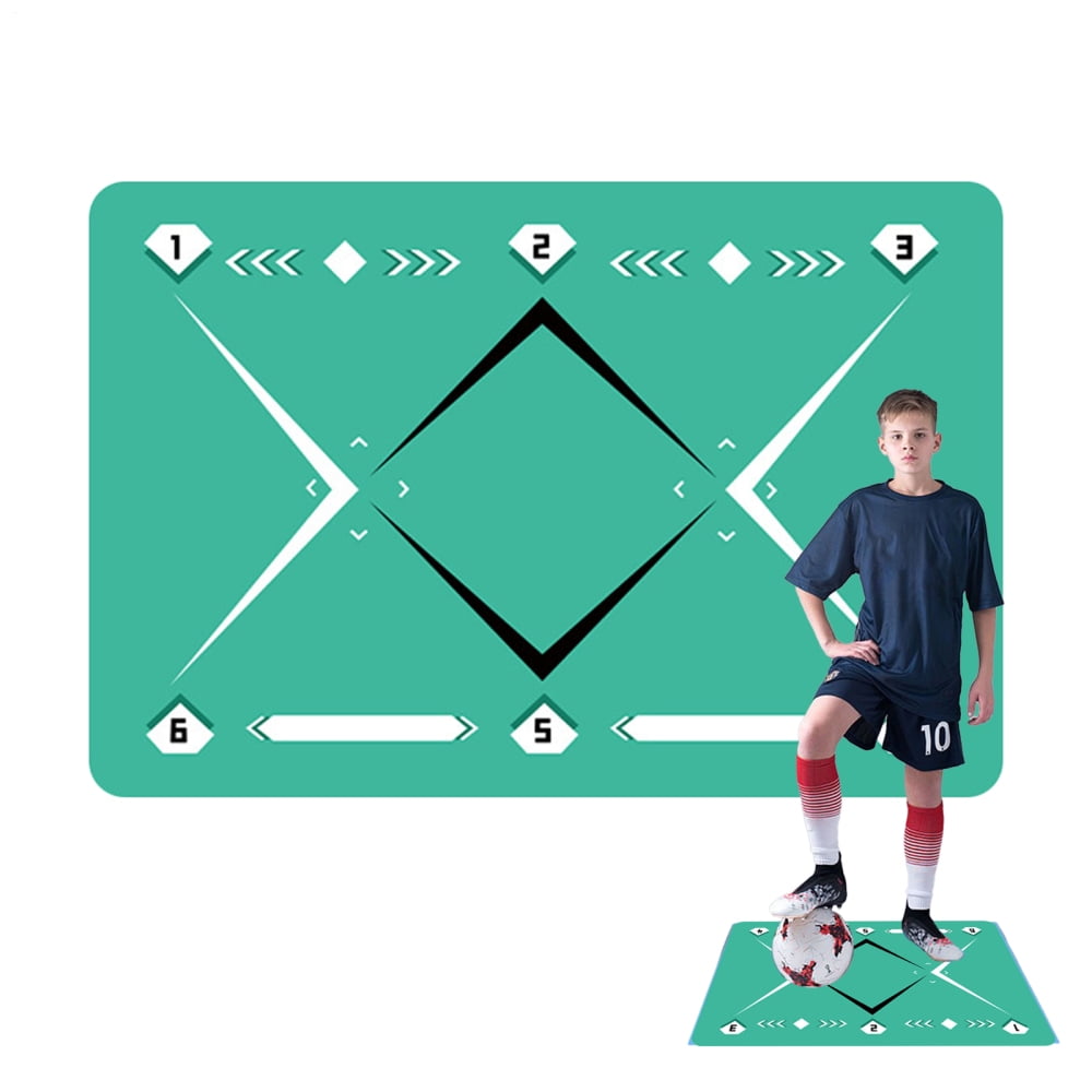 AOKAILA Soccer Mat Training Soccer Training Equipment 35.43x23.62 IN ...