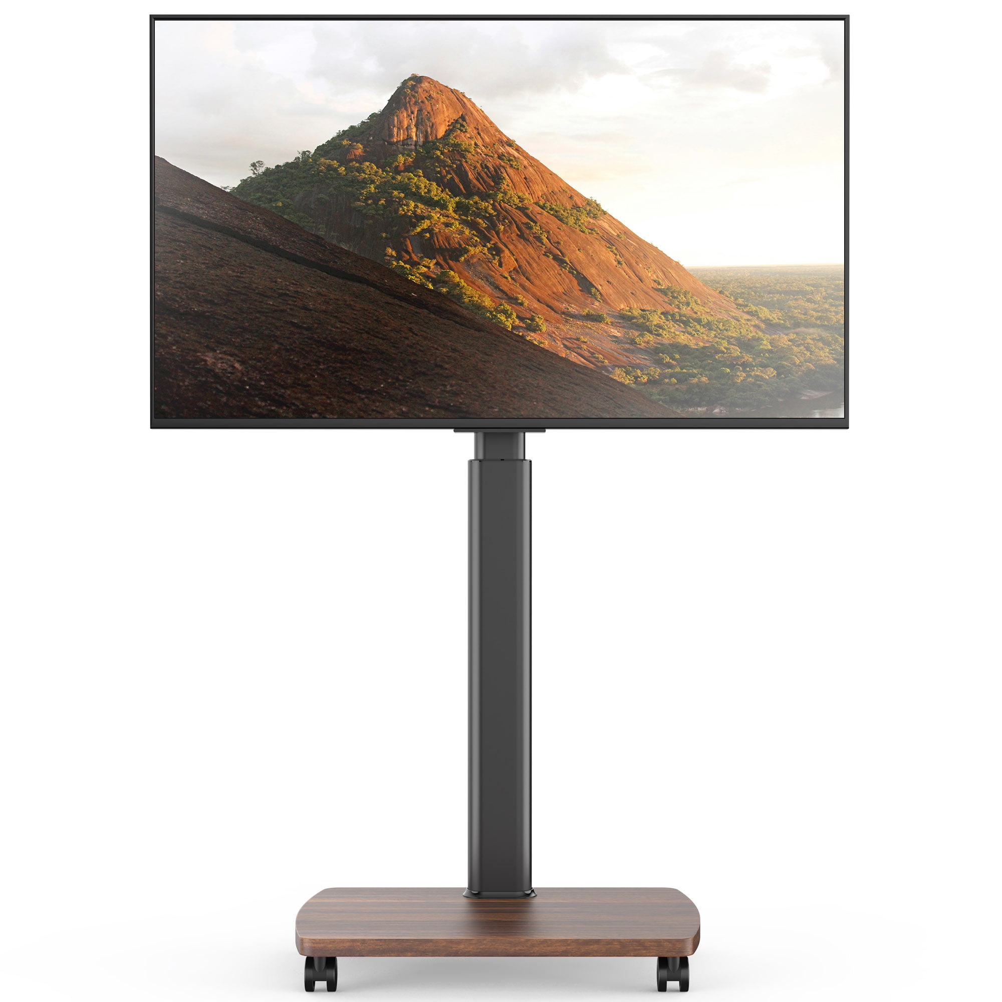 AOKCOS Modern Rolling TV Stand with Wheels for 43 to 75 inch TVs ...