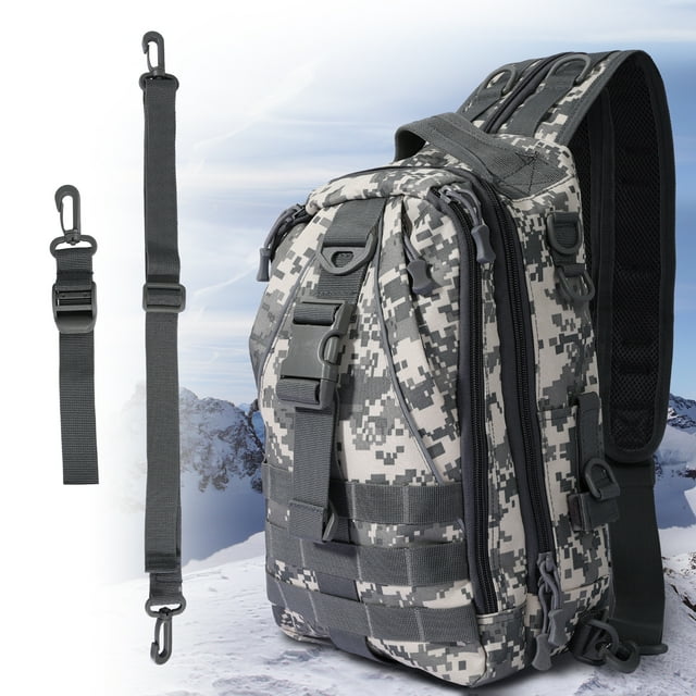 AOKESI Waterproof Fishing Backpack Tackle Bag, Holds Fishing Gear, Rod ...