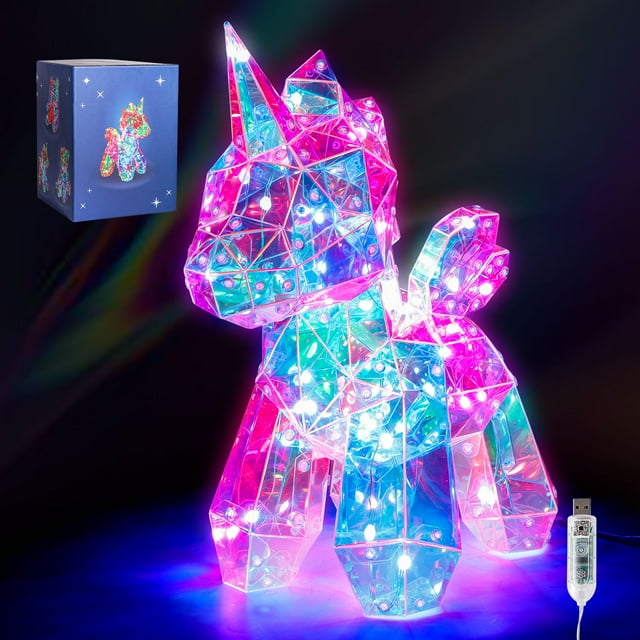 AOKESI LED Illuminated Unicorn, Gift for Holidays, Birthdays ...