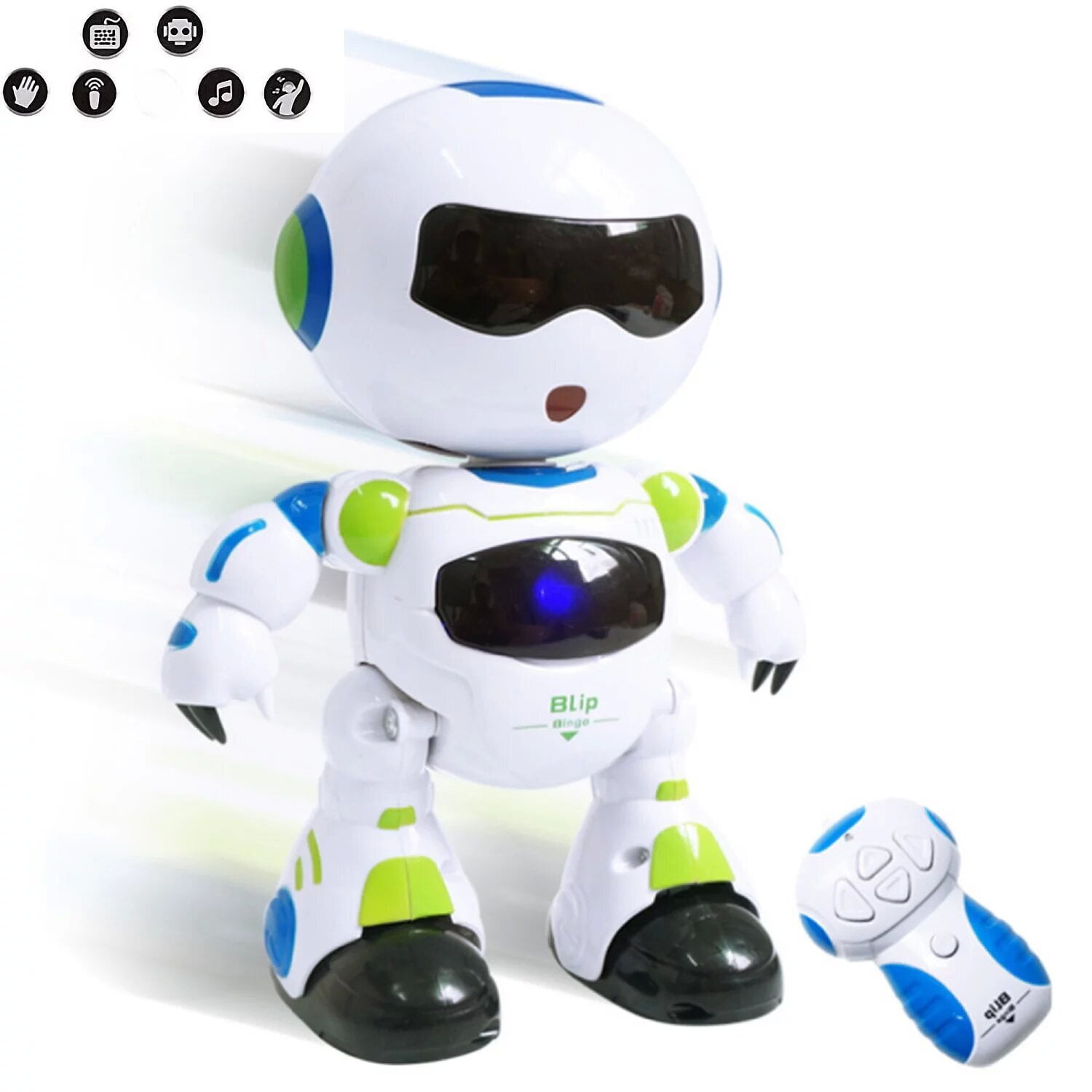 AOKESI Robot Toys for Kids, Electronic Large Smart Remote Control ...