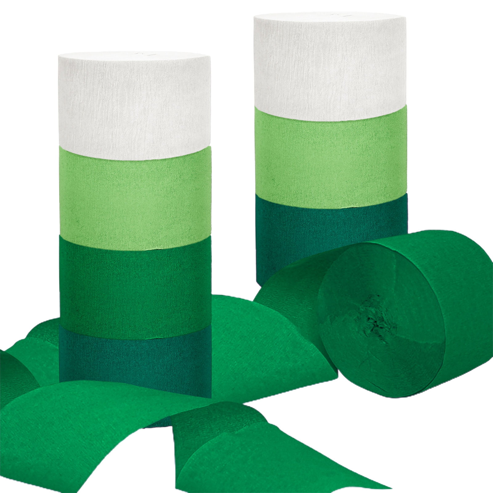 AOKID Crepe Streamer 8 Rolls Party Decoration Cuttable Practical Baby Bridal Shower Decoration ...