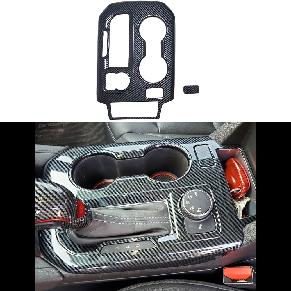 AOKIO Interior Center Console Gear Shift Panel Cover Decoration Trim ...