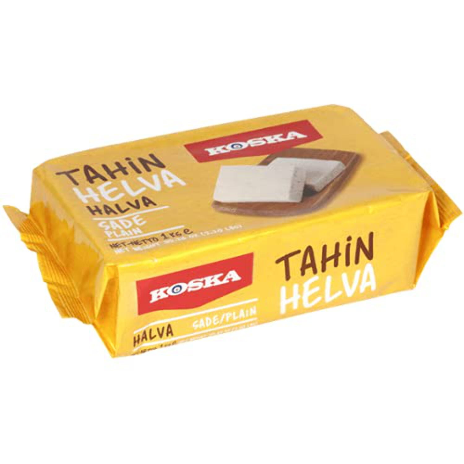 AOLDHYY Vanilla Halva, Turkish Halva, Tahini Halva, Halva Dessert ...