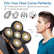 Remington Balder Boss Wet/Dry Rechargeable Cordless Electric Head ...