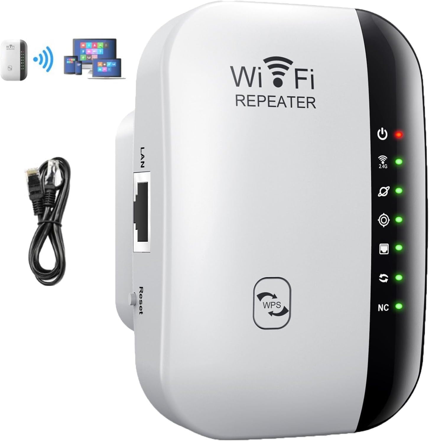 AOLIGEI Gaming WiFi Booster, WiFi Booster, Nano Range WiFi Extender ...