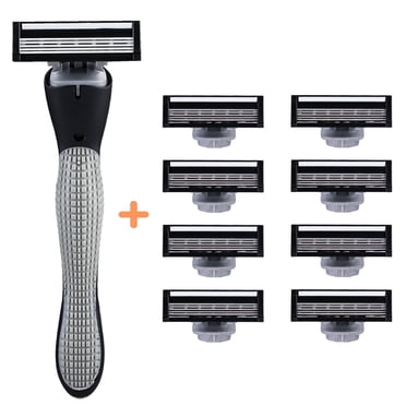 Personna 5 Pack Super Stainless Steel Double Edge Razor Blades Shaving ...
