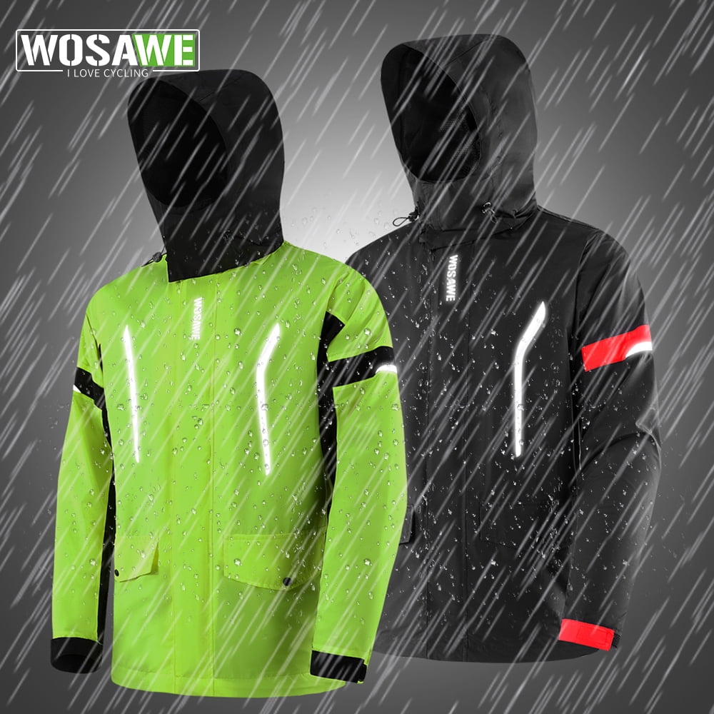 AOLIGEI Waterproof Raincoat Men Women Lightweight Hooded Rain Coat ...