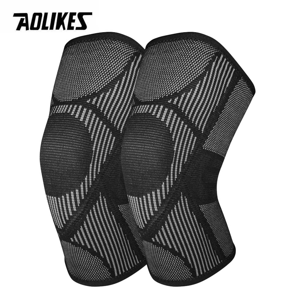 AOLIKES Compression Knee Brace for Women & Men - 2 Pack Knee Brace for ...